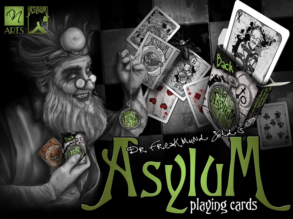 ‘Back to the Asylum’ Playing Cards – Successfully funded on Kickstarter ...